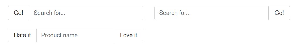 Bootstrap Input Field
